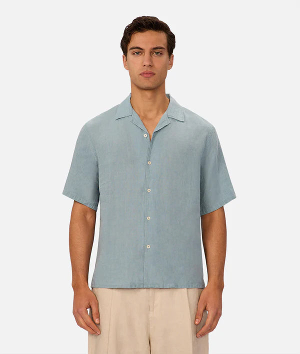 The St Martins S/S Shirt in Marine – Kent + Lane
