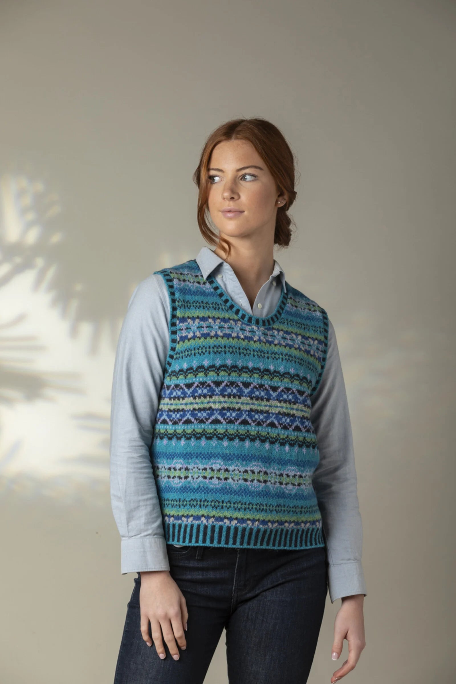 Eribe Westray Vest in Eilean – Kent + Lane